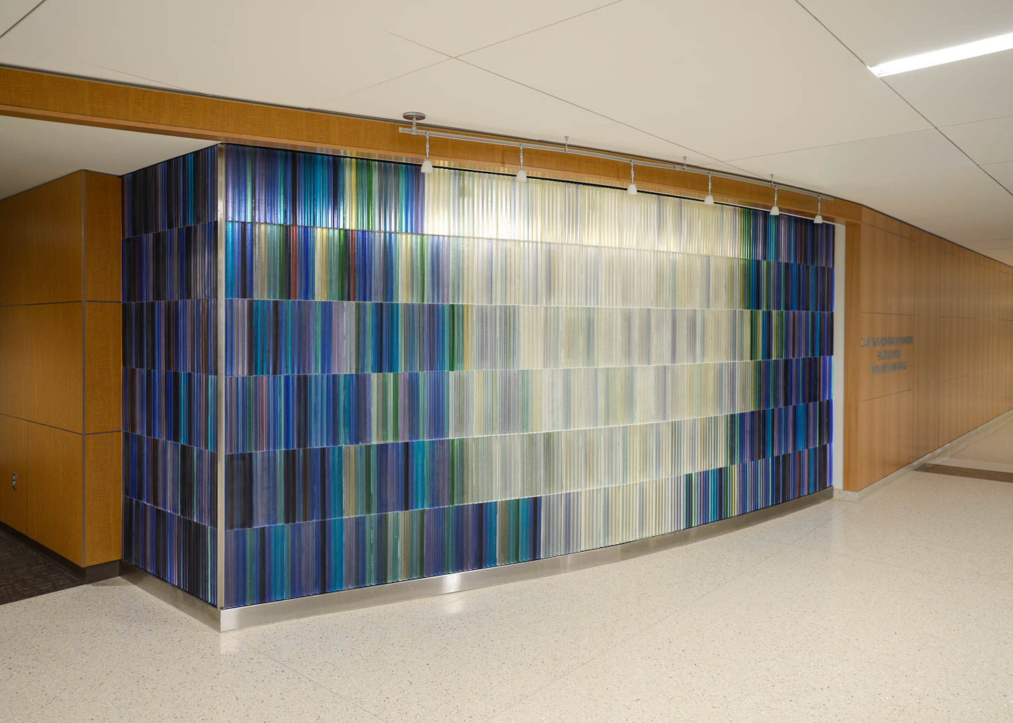 Houston Methodist Hospital Chapel Glass Art - Bullseye Studio