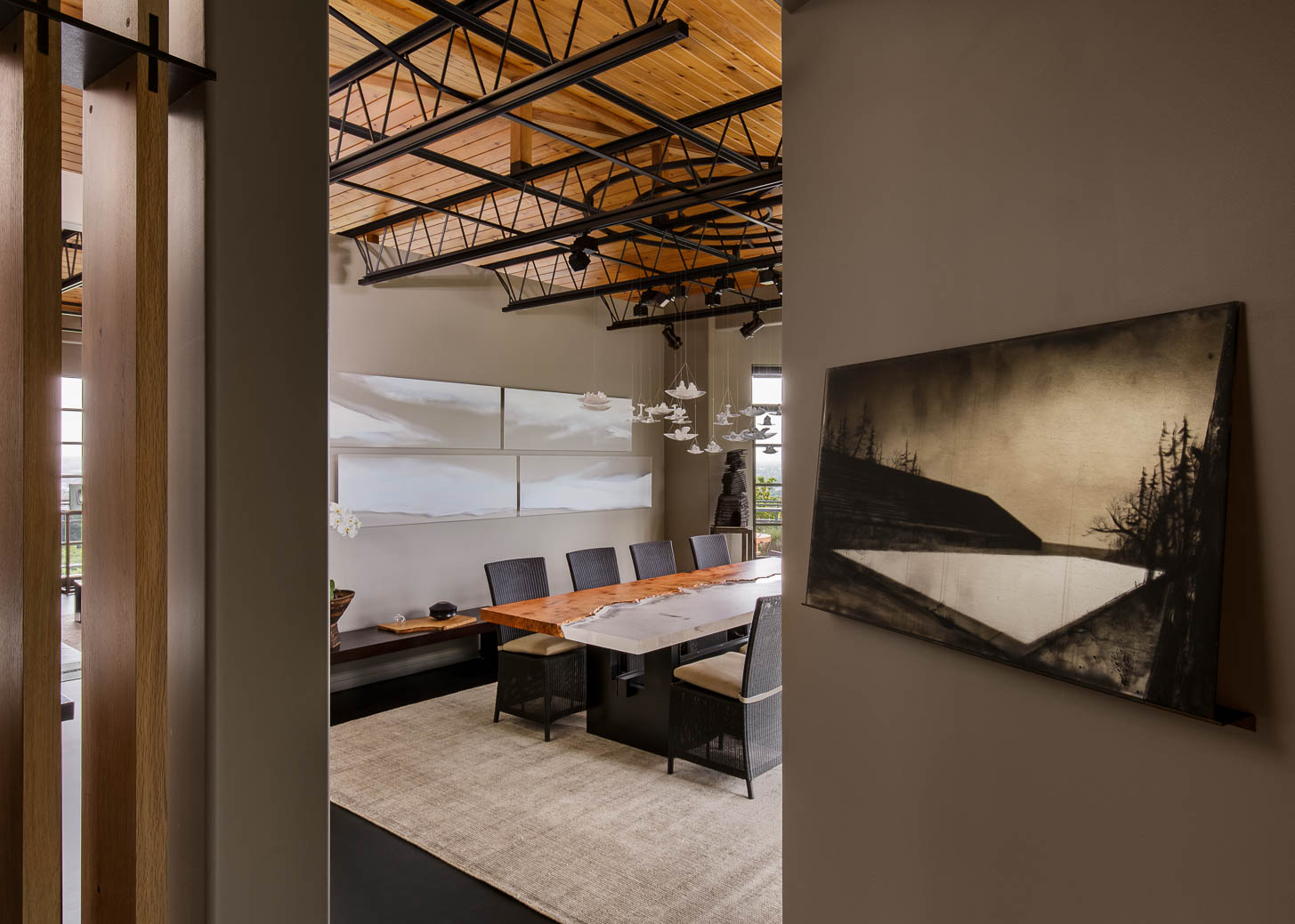 Confluence Table: Condor Dining Room - Bullseye Studio