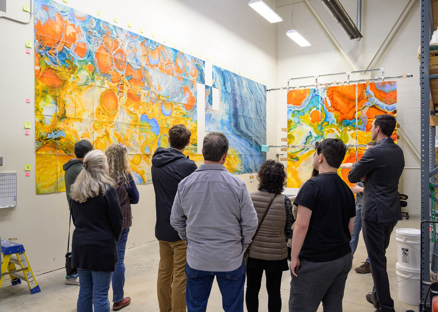 Multnomah County Central Courthouse Lobby Artwork - Bullseye Studio