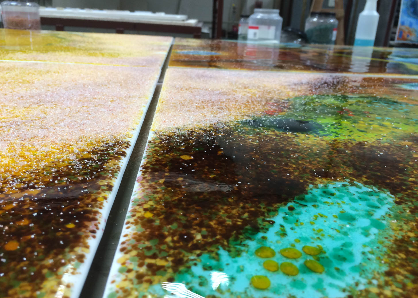 Multnomah County Central Courthouse Lobby Artwork - Bullseye Studio