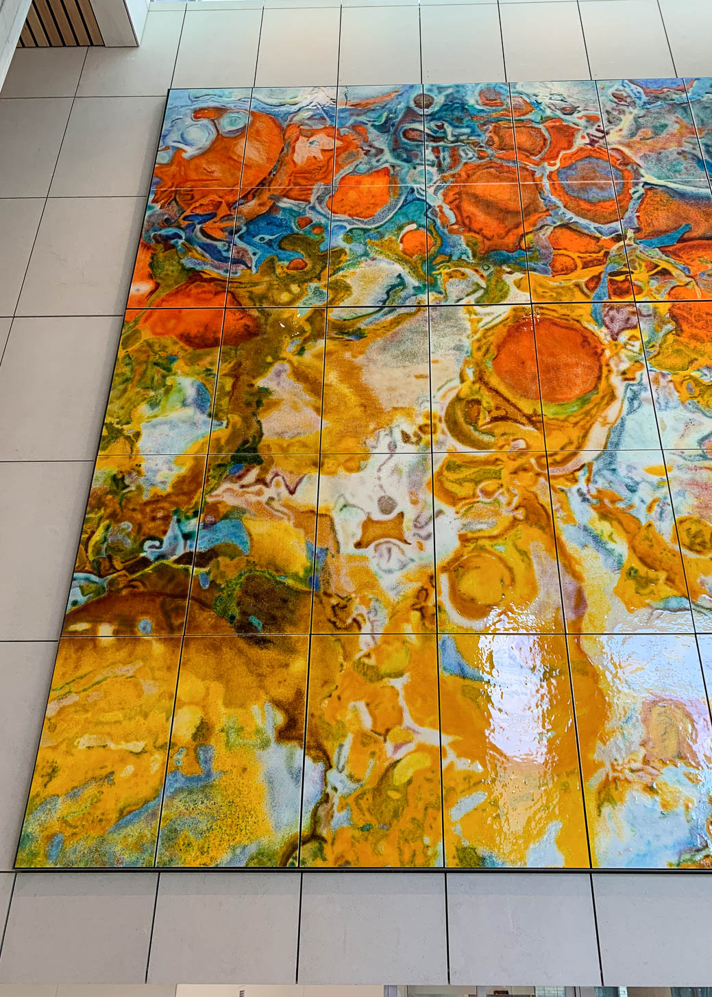 Multnomah County Central Courthouse Lobby Artwork - Bullseye Studio