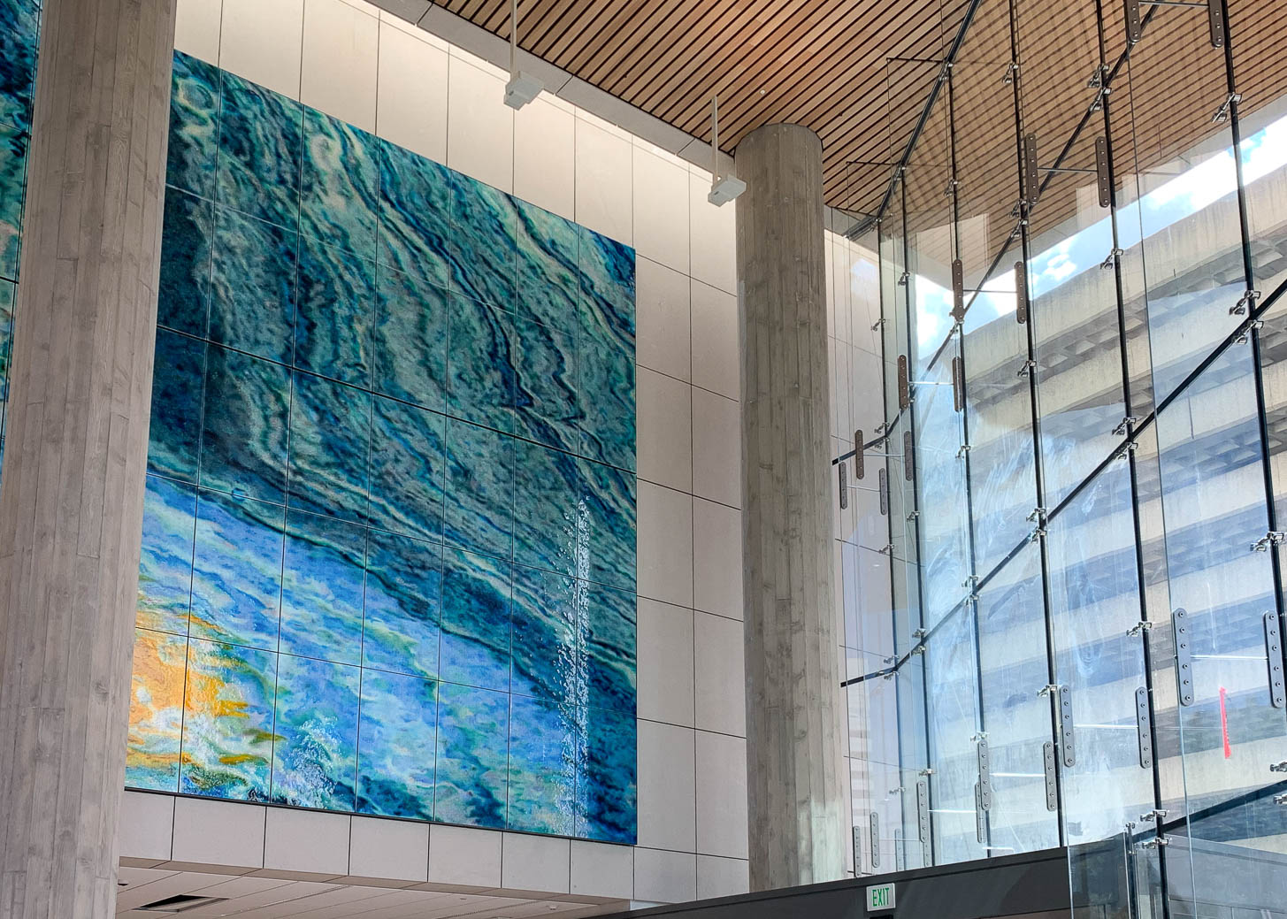 Multnomah County Central Courthouse Lobby Artwork - Bullseye Studio
