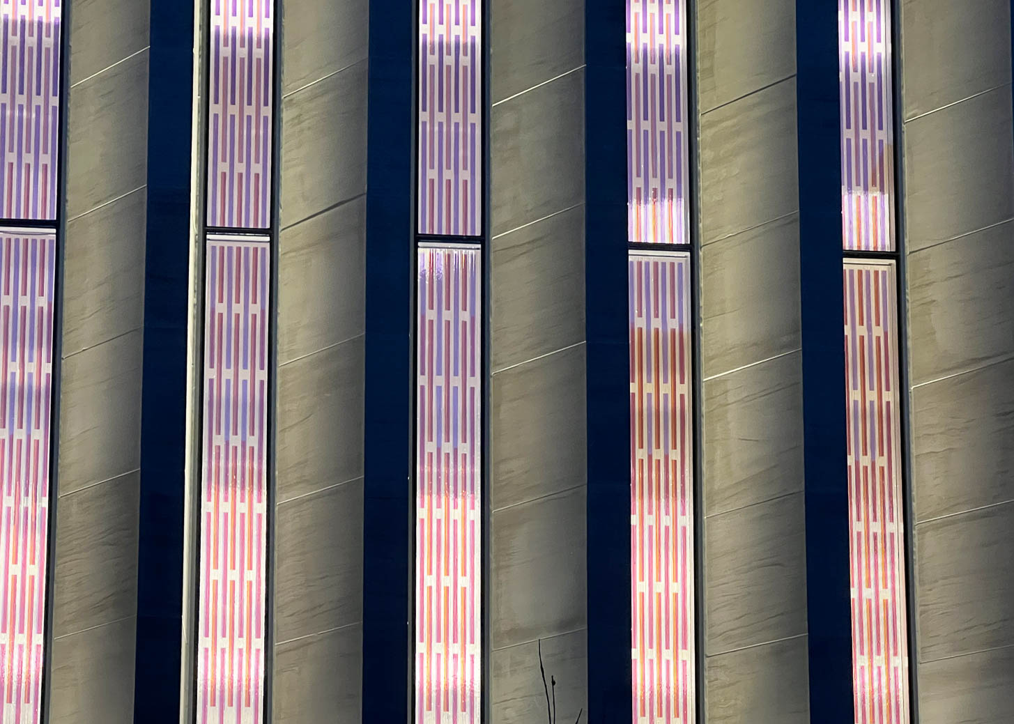 Polychromatic Resonance Windows - Bullseye Studio